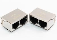 China ABS Resin Housing THT Rj45 Multiple Port Connectors MJ5908-B112-BRF4 for sale