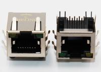 China PBT Housing Female RJ45 Modular Connector For PCB for sale