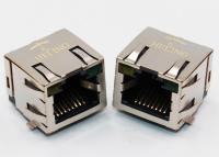 China One Port 8P8C SMT RJ45 Connector , Shielded PCB Surface Mount Ethernet Jack for sale