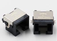 China SMT Overhangs PCB RJ45 Jack Ethernet Connector Female Type for sale