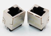 China Brass Shielded Top Entry Vertical RJ45 Jack 3 U