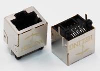 China Brass Shielded Top Entry Vertical RJ45 Jack 3 U
