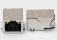 China Unshielded Black SMT RJ45 Connector MJ6A-B211-HRL1T165-1C for sale