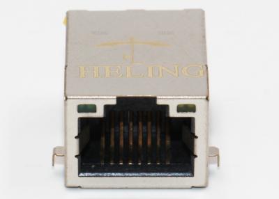 China Unshielded Black SMT RJ45 Connector MJ6A-B211-HRL1T165-1C for sale