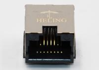 China Single Port Shielded SMT RJ45 Connector R / A 50 U