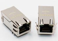 China Splitters PCB PoE RJ45 Connector Single Port With 50 U
