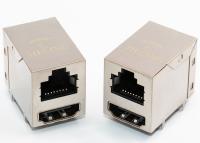 China Tab Up Female USB HDMI RJ45 R / A , Shielded 8P8C Modular Connector Jacks for sale