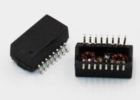 China Surface Mounting Cat 5 Pulse Ethernet Transformer Dual Phase Toroidal Coil Structure for sale