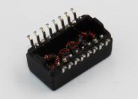 China Toroidal Coil Ethernet LAN Transformer 16 Pins SMT CE UL FCC RoHS Safety for sale