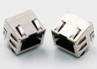 China Right Angle RJ45 8P8C Modular Jack Tab Up Latch Direction For LAN Network Switch for sale