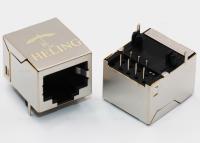 China Shielded Low Profile THT RJ45 Jack -40 ℃ To 85 ℃ Operating Temperature For PC Board for sale