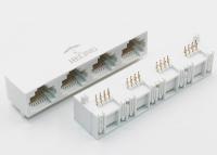 China ABS Resin Housing THT Rj45 Multiple Port Connectors MJ5688L-W014-BRN1 for sale