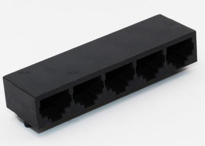 China RoHS compliant RJ45 Female Connector MJ5904-B015-BRN1 for sale