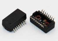 China Single Port Discrete SMT Ethernet LAN Transformer 10 / 100 Base - T 0 ℃ To 70 ℃ for sale