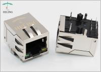 China 8P8C RJ45 Female Jack With 100M / 1000M Base -T Magnetics For LAN Adapter / Switches for sale