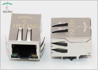 China 8P8C RJ45 Female Jack With 100M / 1000M Base -T Magnetics For LAN Adapter / Switches for sale
