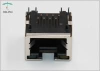 China Halogen - Free RJ45 Female Connector With LED For NIC / Network Splitters / IP Camera / VOIP for sale