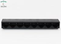 China 1 x 8 Ports Harmonica Ganged Modular Jack Connector RJ45 For Ethernet Switches for sale