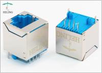 China 8P8C Vertical 180 Degree 21 Modular Jack RJ45 180 Degree for sale