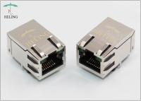 China Tab Spring Cat 5 1000 Base T 1x1 One Port RJ45 Female Jack For Home PNA / VoIP for sale