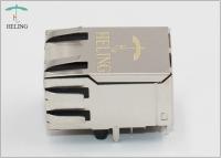 China Tab Spring Cat 5 1000 Base T 1x1 One Port RJ45 Female Jack For Home PNA / VoIP for sale