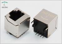China 8P8C Vertical RJ45 Modular Jack THT For Internet Camera / PC Motherboard / Card for sale