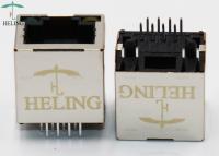 China 8P8C Vertical Network Connector RJ45 Modular Jack 180 Degree THT Mounting Type for sale