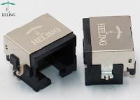 China 90 Degree Horizontal Low Profile RJ45 , RJ45 Modular Jack SMT Overhangs PCB Mount for sale