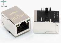 China Phosphor Bronze 100 Base - T RJ 45 Connector For Communication Equipment for sale
