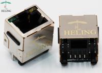 China 1 x 1 Port 180 Degree Vertical RJ45 Jack MJ88E-B211-JPL1 for sale
