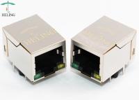 China THT Soldering Right Angle RJ45 8 Pin Connector Tab Down For PC Mainboard for sale
