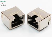 China Right Angle Female Ethernet Connector RJ45 Plug For Networking Modem for sale