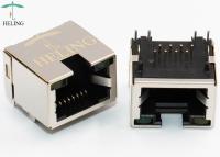 China Shielded RJ45 Plug Connector Female Modular Jacks With LED For VOIP Gateway Setup for sale