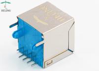 China THT / DIP Mounting Vertical 8p8c RJ45 Female Connector Replace Keystone Jack for sale