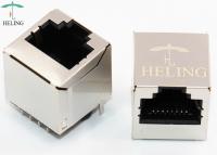China Single Port Shielded SMT RJ45 Connector R / A 50U