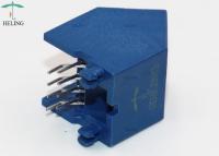 China 45 Degree Unshielded Lan Connector 8P8C Thru - Hole Type For RJ45 Junction for sale