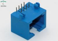 China Unshielded THT RJ45 Jack 8P8C Connector Single Port MJ5388-U011-HRN1 for sale