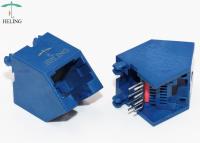 China ODM 45 Degree Rj45 Female Jack Connector Single Port MJ88-U211-JLN1 for sale