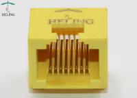 China One Port PCB RJ45 Female Connector Right Angle MJ5388-Y011-HRN1 for sale