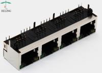 China Shielded Rj45 Multiple Port Connectors MJ5688-B014-RL2 RoHS ISO9001 for sale