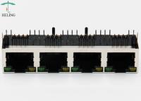 China Shielded Rj45 Multiple Port Connectors MJ5688-B014-RL2 RoHS ISO9001 for sale