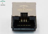 China SMT Side Entry RJ45 Jack Single Port Female Gender MJ88-B011-GRCNS2 for sale