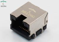 China SMT Side Entry RJ45 Jack Single Port Female Gender MJ88-B011-GRCNS2 for sale