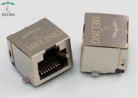China Shielded 1 Port SMT RJ45 Modular Connector R / A Jack MJ5688-B111-HR1-C for sale