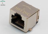 China Shielded 1 Port SMT RJ45 Modular Connector R / A Jack MJ5688-B111-HR1-C for sale