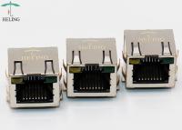 China Single Port SMT RJ45 Modular Jack Connector With LED for sale