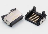 China Through Hole Customized Low Profile RJ45 Tab Up Female Lan Connector for sale
