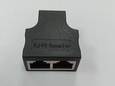 China Halogen Free 3 Port RJ45 To RJ45 Adaptor For Network Equipment for sale