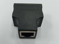 China Halogen Free 3 Port RJ45 To RJ45 Adaptor For Network Equipment for sale