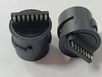 China Tab Up Female Lan Connector , Through Hole Customized RJ45 Waterproof Connector for sale